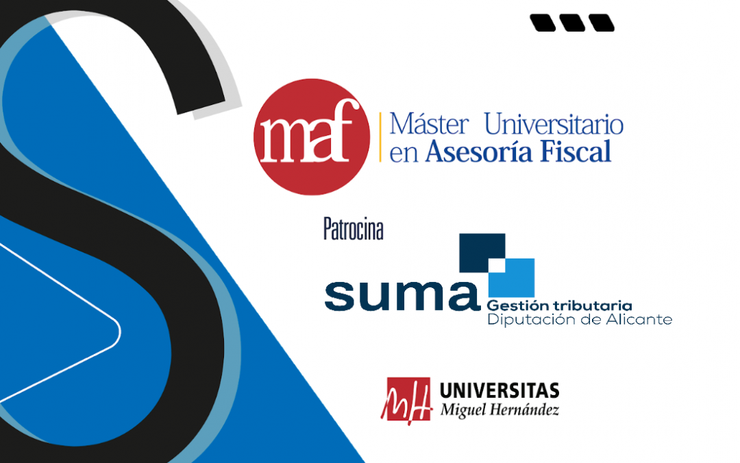 NUEVO CARTEL SUMA - Máster Universitario en Asesoría Fiscal